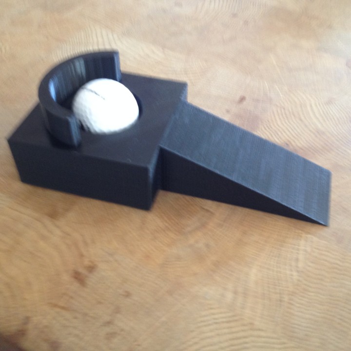3D Printable indoor putting hole by jort wiersma