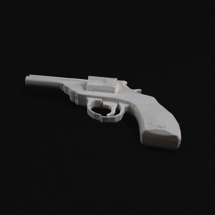 3D Printable Fallout 3 .32 Caliber Pistol by Freddy Billowes