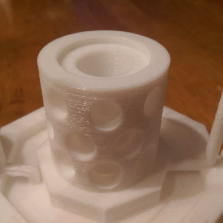 3D Printable Clash of Clans Laboratory Level 8 by Carter Richmond