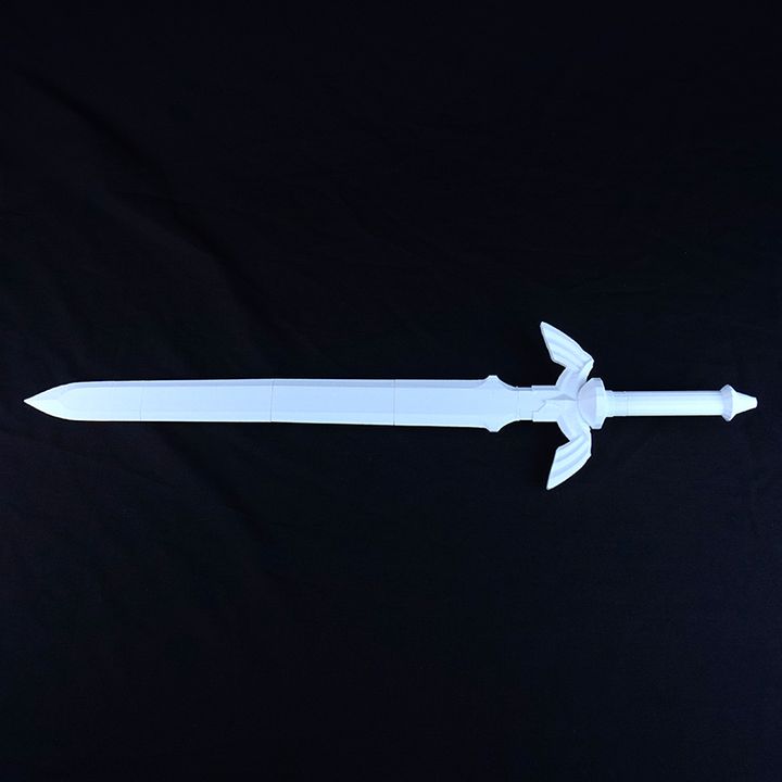 3D Printable Link's Master Sword by Haskell mackowski