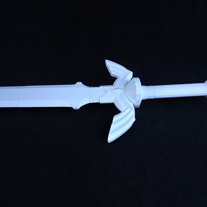 3D Printable Link's Master Sword by Haskell mackowski
