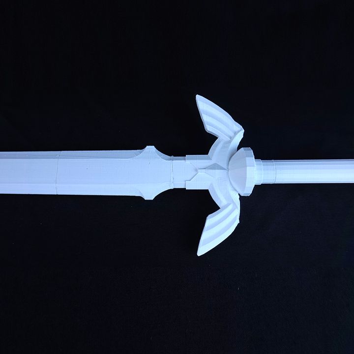 3D Printable Link's Master Sword by Haskell mackowski