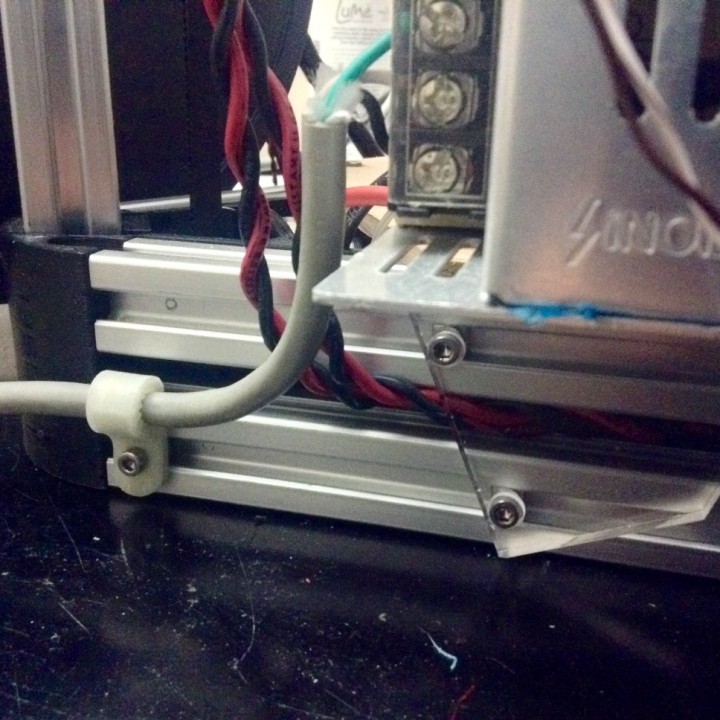 3D Printable Cable Clamp by Russ Taber