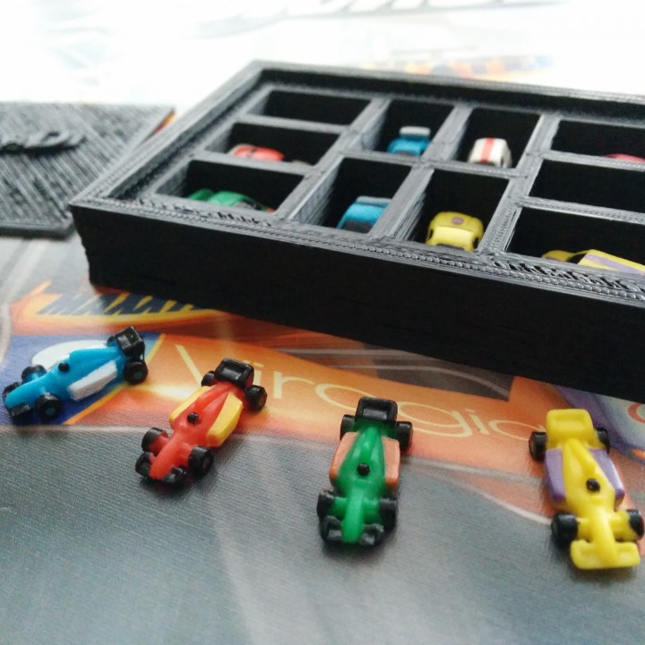 3D Printable Formula D car box by Matej Capkovic