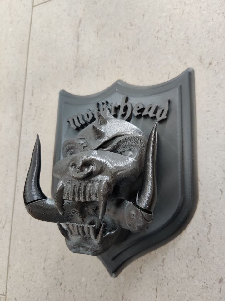 3D Printable Motorhead Crest!!! by Ricardo Salomao
