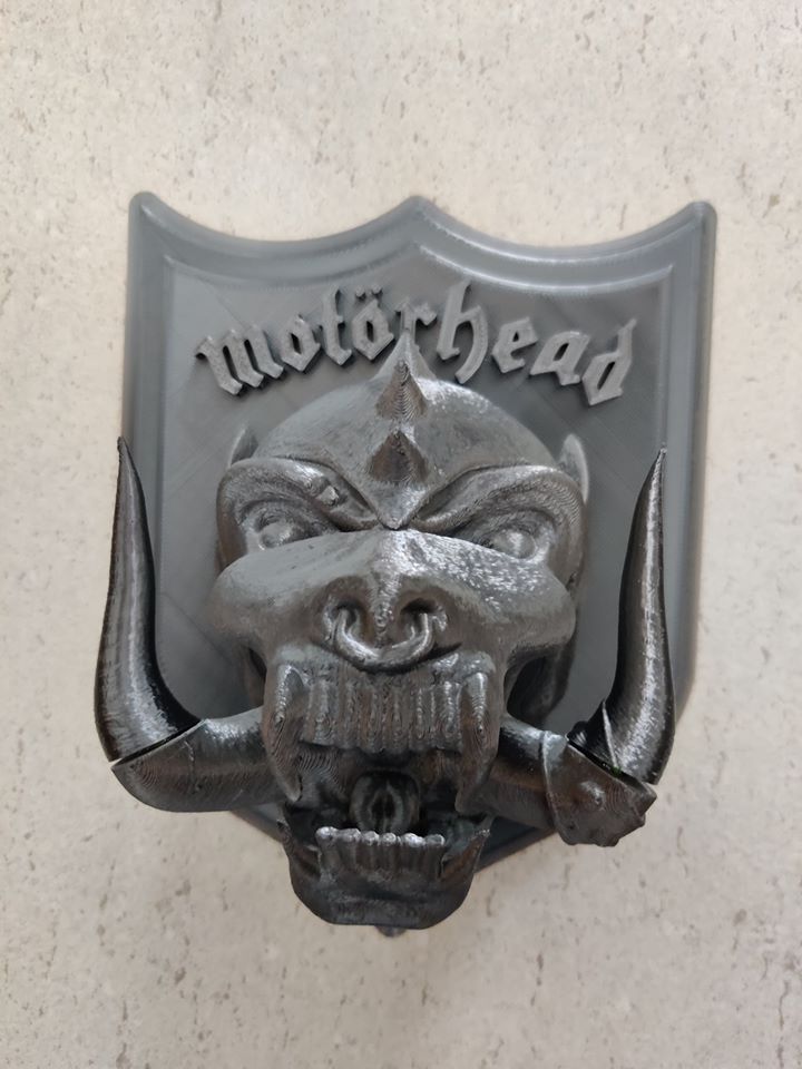 3D Printable Motorhead Crest!!! by Ricardo Salomao