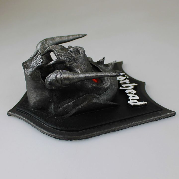 3D Printable Motorhead Crest!!! by Ricardo Salomao
