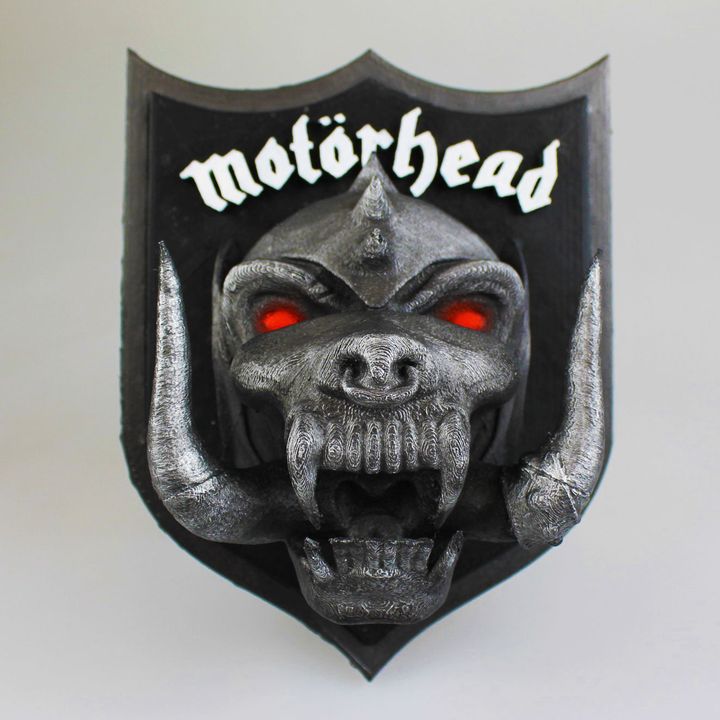 3D Printable Motorhead Crest!!! by Ricardo Salomao