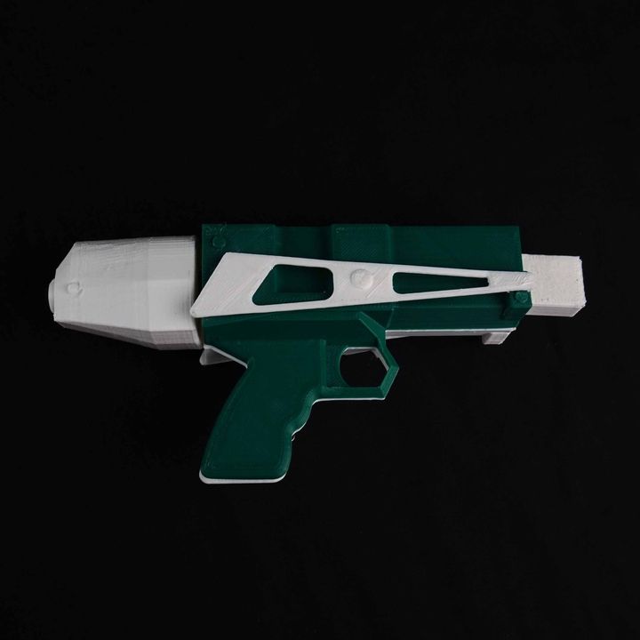 3D Printable Looker Gun by Oleg Khmarnyi