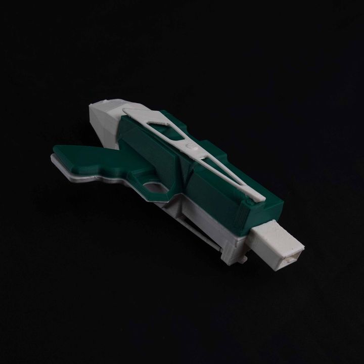 3D Printable Looker Gun by Oleg Khmarnyi