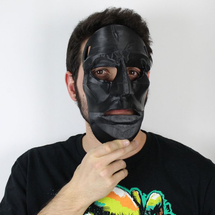 3D Printable Mamuthones sardinian carnival mask by Francesco Orrù