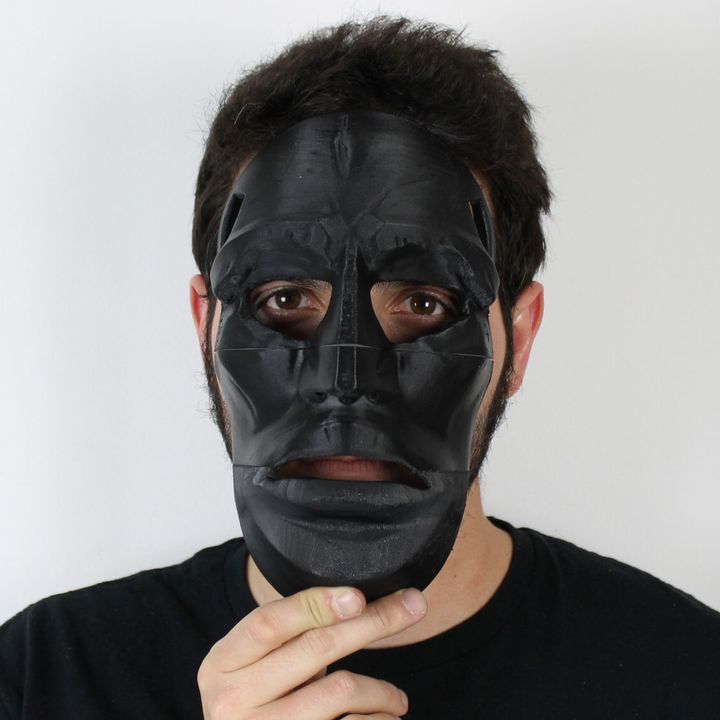 3D Printable Mamuthones sardinian carnival mask by Francesco Orrù