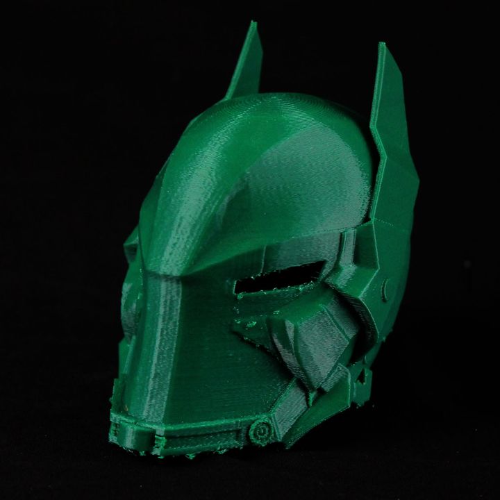 3D Printable Arkham Knight Mask by Stefanos Anagnostopoulos