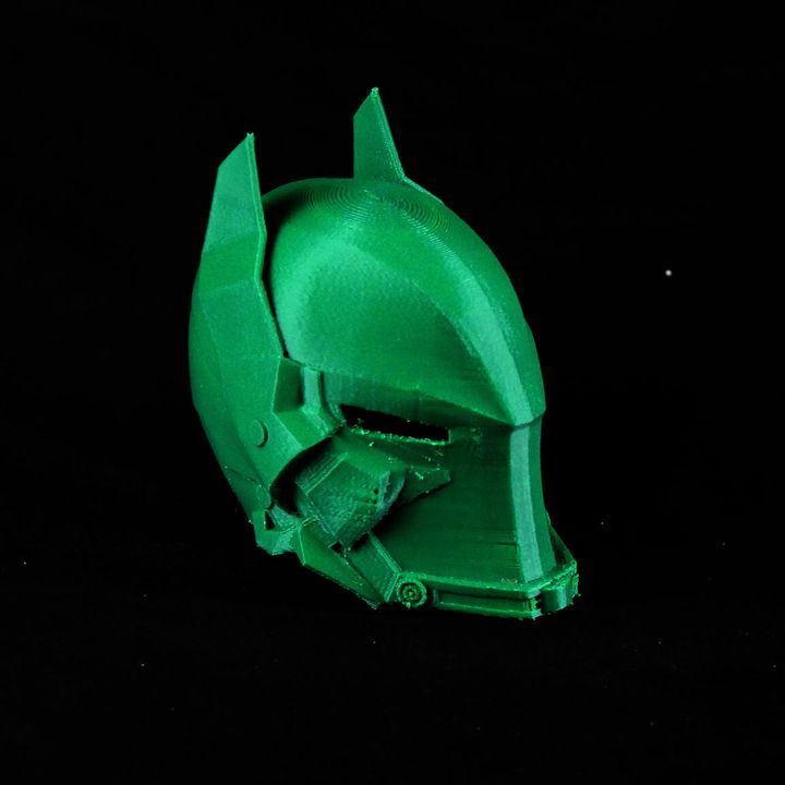 3D Printable Arkham Knight Mask by Stefanos Anagnostopoulos