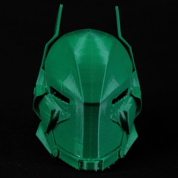 3D Printable Arkham Knight Mask by Stefanos Anagnostopoulos