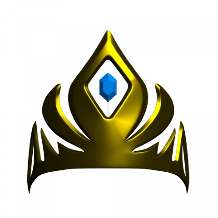 3D Printable queen elsa crown by nikko chua