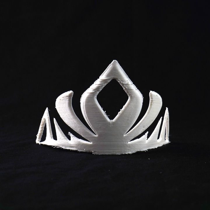 3D Printable queen elsa crown by nikko chua