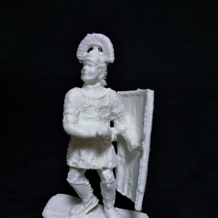 3D Printable army soldier with multiple sword by Deepak Devmore