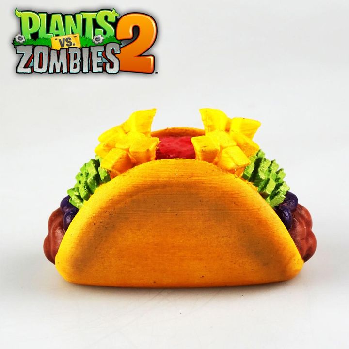 3D Printable MAGIC TACO - Plants Vs Zombies by Marco Autilio