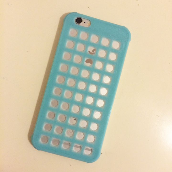 3D Printable iPhone 6 Case by Rexliu