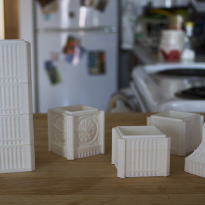 3D Printable Big Ben Boxes by Ashley Marcovitz