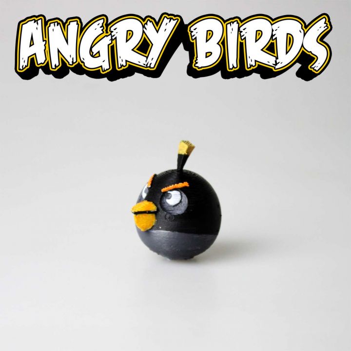 3D Printable BOMB - Angry Birds by Marco Autilio