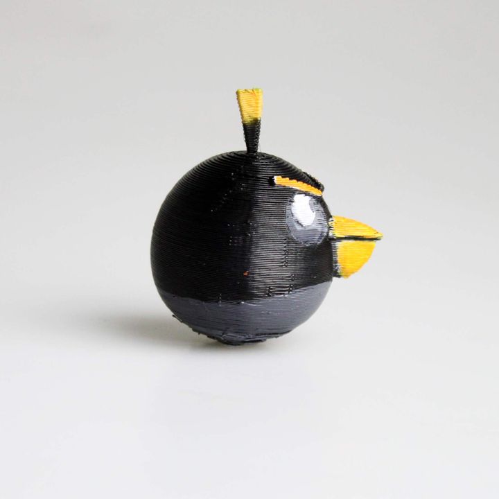 3D Printable BOMB - Angry Birds by Marco Autilio