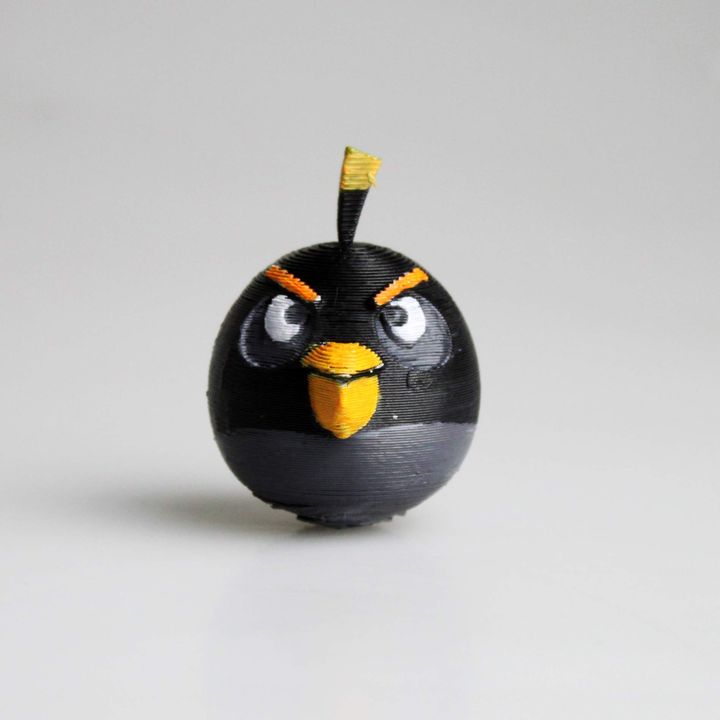 3D Printable BOMB - Angry Birds by Marco Autilio