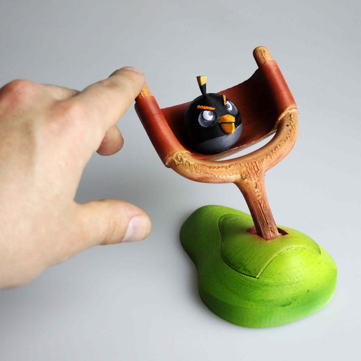 3D Printable BOMB - Angry Birds by Marco Autilio