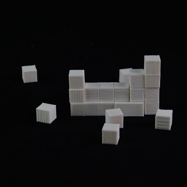 3D Printable Tetris blocks - V1 by Noah T