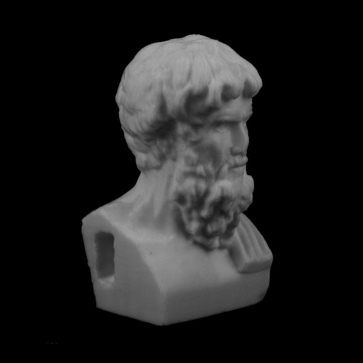 3D Printable Portrait of a cynical philosopher at the Louvre, Paris by ...