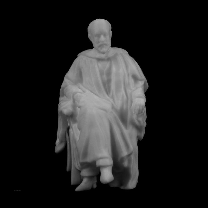 3D Printable Sir Robert Ludwig Mond at National Portrait Gallery ...