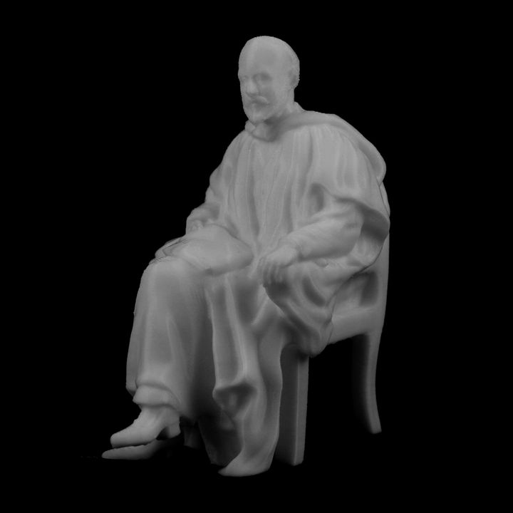3D Printable Sir Robert Ludwig Mond at National Portrait Gallery ...
