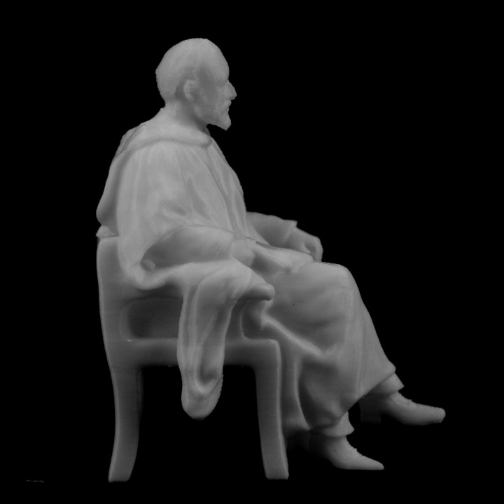 3D Printable Sir Robert Ludwig Mond at National Portrait Gallery ...
