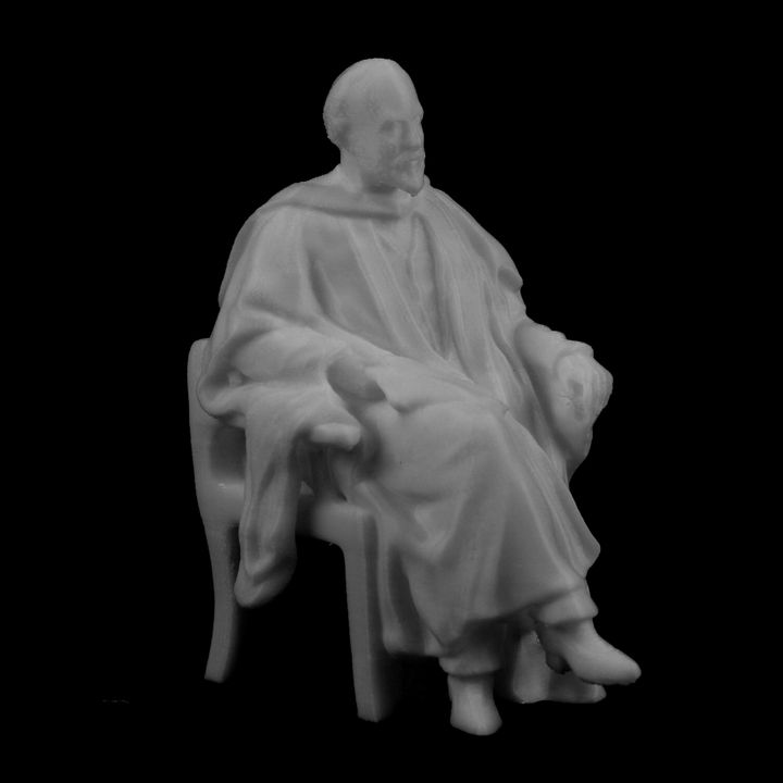 3D Printable Sir Robert Ludwig Mond at National Portrait Gallery ...