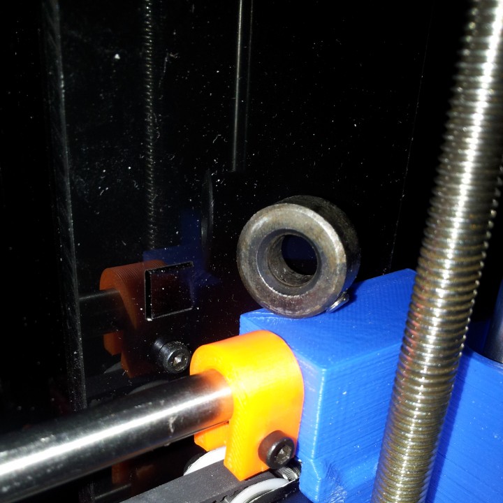 3D Printable Rod Clamp by Asraff Amzani