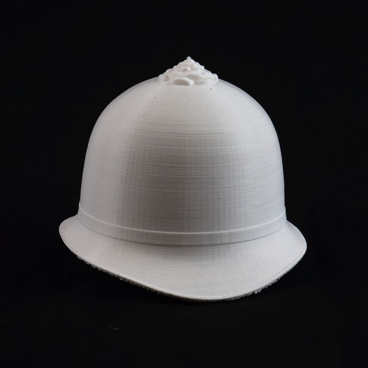 3D Printable London police hat by Frederico David Sena