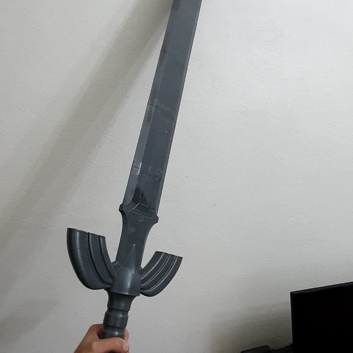 3D Print of Zelda Master Sword by rubeninacio