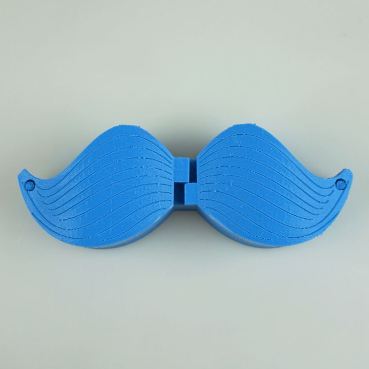 3D Printable Secret Stache by Sebastian Salas