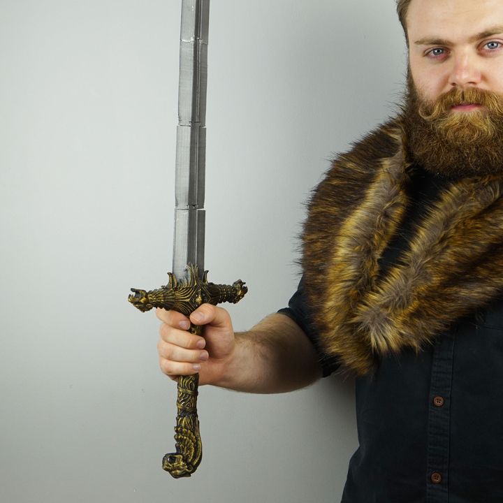 3D Printable Oathkeeper - Game Of Thrones by Julian Lizan Sanchez