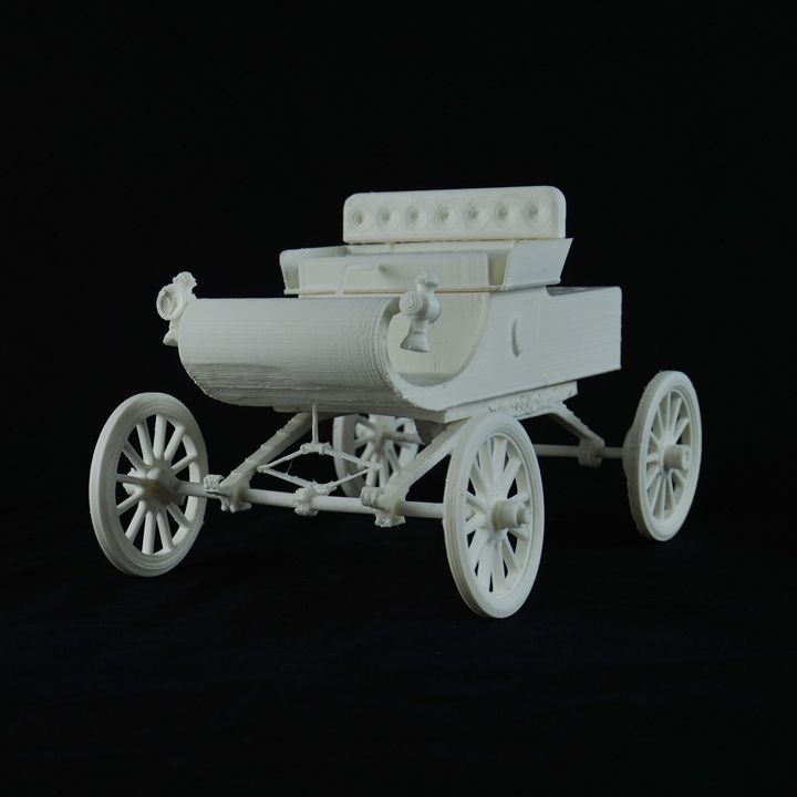 3D Printable Oldsmobile Curved Dash by Oleg Khmarnyi
