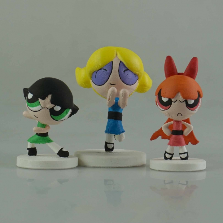 3D Printable Buttercup - Power Puff Girls by Tavvon Reynolds