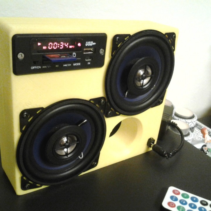 3D Printable autoradio by alexandru flueras