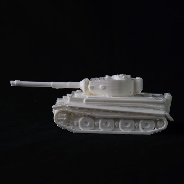 3D Printable Tiger tank mk1 28mm by Nick Veitch