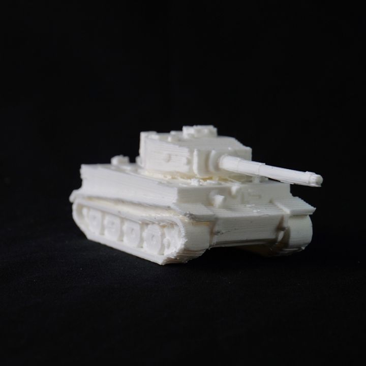 3D Printable Tiger tank mk1 28mm by Nick Veitch