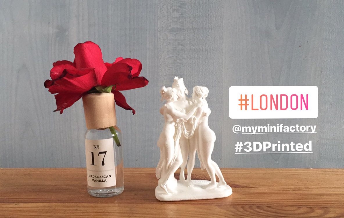 3D Printable The Three Graces at The Louvre, Paris by Scan The World