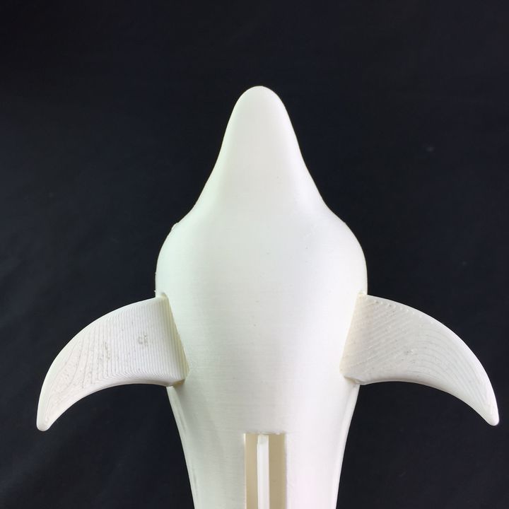 3D Printable Comedy Central Dolphin Toy - Moonbeam City by Lloyd Bolts
