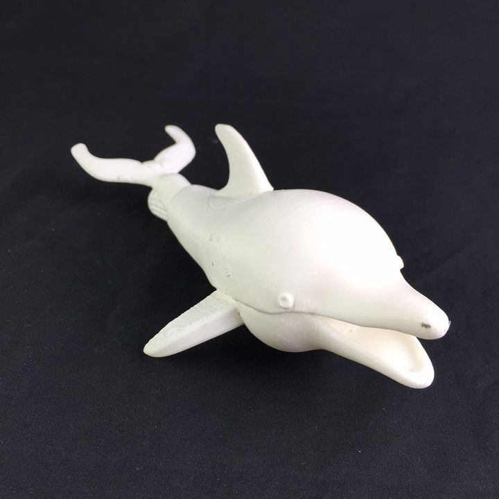 3D Printable Comedy Central Dolphin Toy - Moonbeam City by Lloyd Bolts