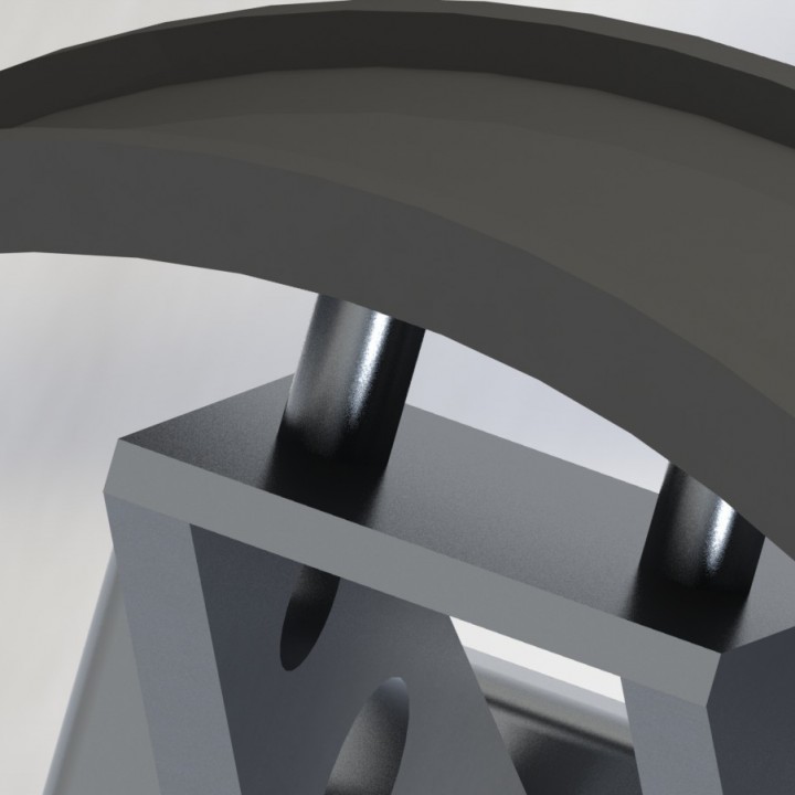 3D Printable Headphone Stand- JWright (LinusComp) by Jonathan Wright