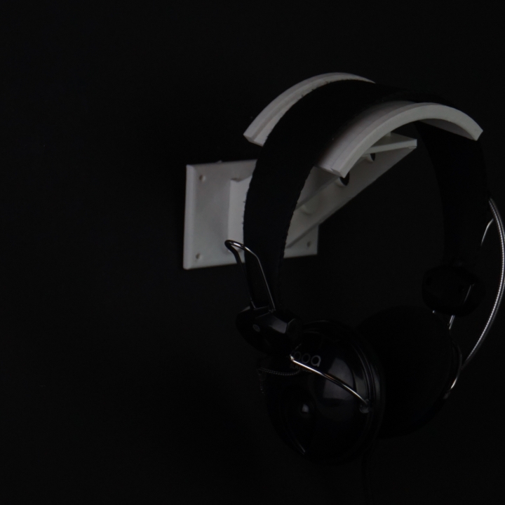 3D Printable Headphone Stand- JWright (LinusComp) by Jonathan Wright